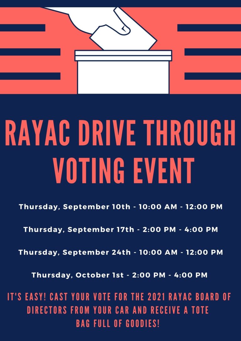 RAYAC Drive Through Voting Event – Rayac